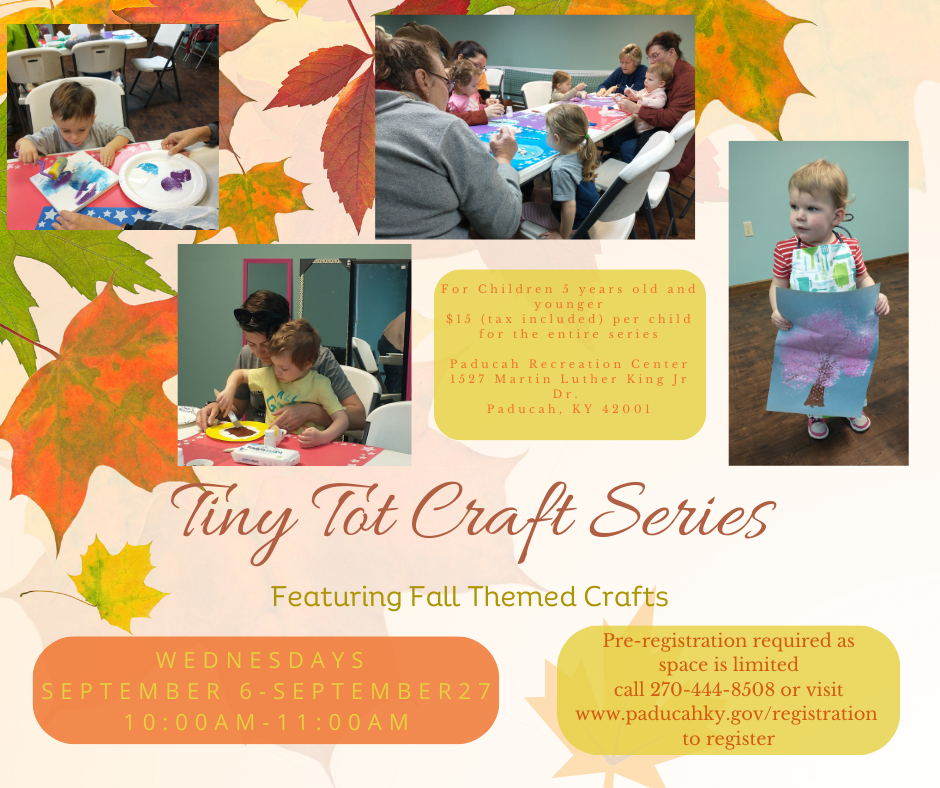 Tiny Tot Craft Series | City of Paducah